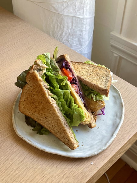 Tofu Skin Sandwich • Citrus & Roots